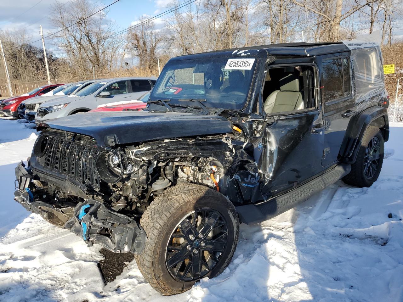2024 Jeep Wrangler High Altitude 4XE For Sale in Marlboro, NY Lot #42583***
